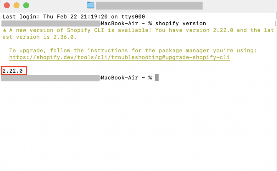 Shopify CLI 3.xインストールガイド｜Mac・Windows両環境対応